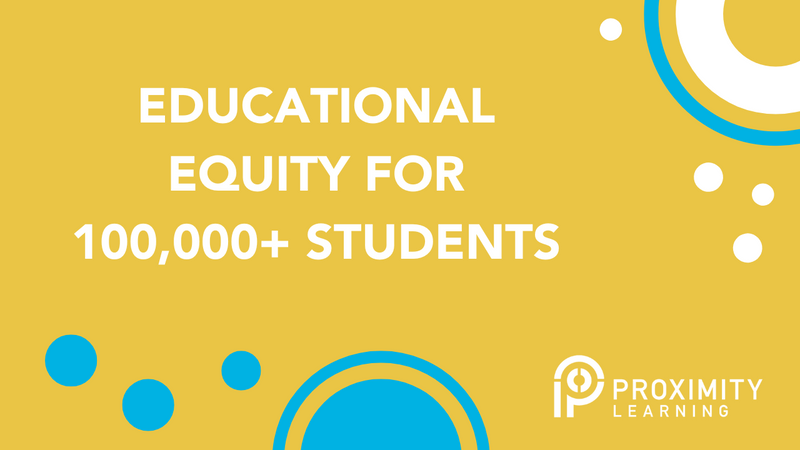 Progress Curbing the Teacher Shortage - Proximity Learning